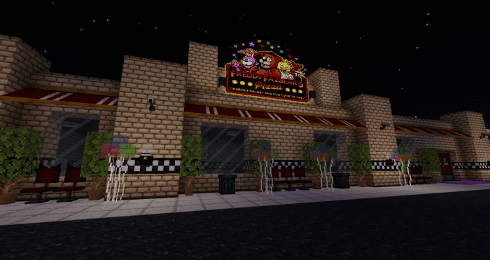 Fnafs Decorations Addon Mcpe - 1Minecraft