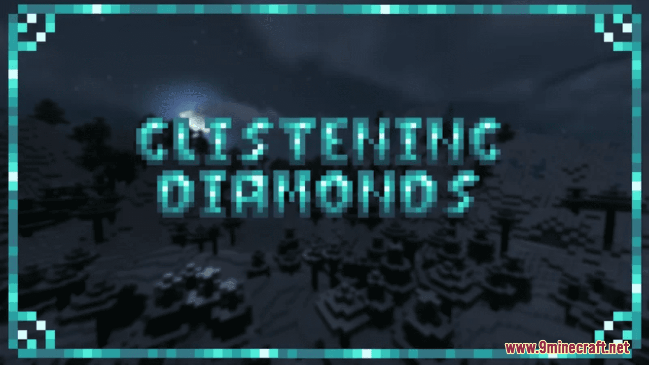 Glistening Diamonds Resource Pack - 1Minecraft