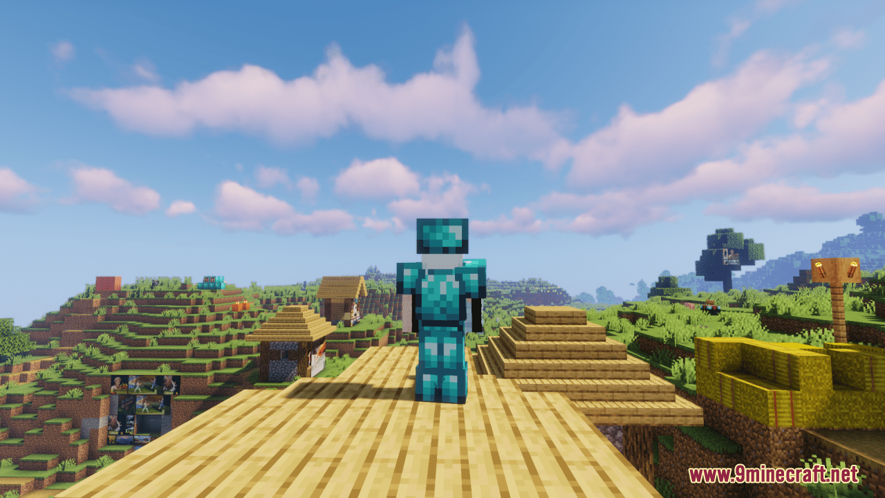 Glistening Diamonds Resource Pack - 1Minecraft