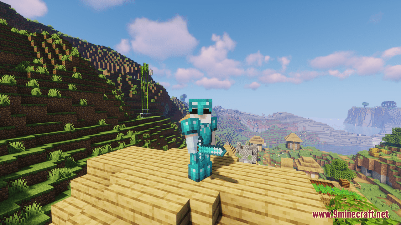 Glistening Diamonds Resource Pack - 1Minecraft