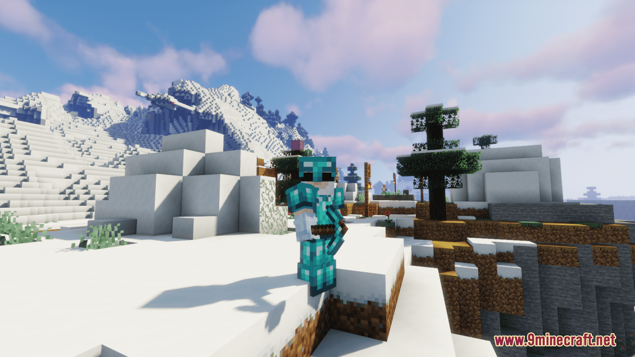 Glistening Diamonds Resource Pack - 1Minecraft