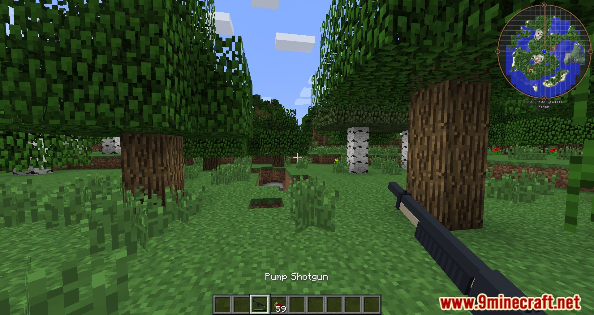 Guns Cars And Morph Modpack - 1Minecraft