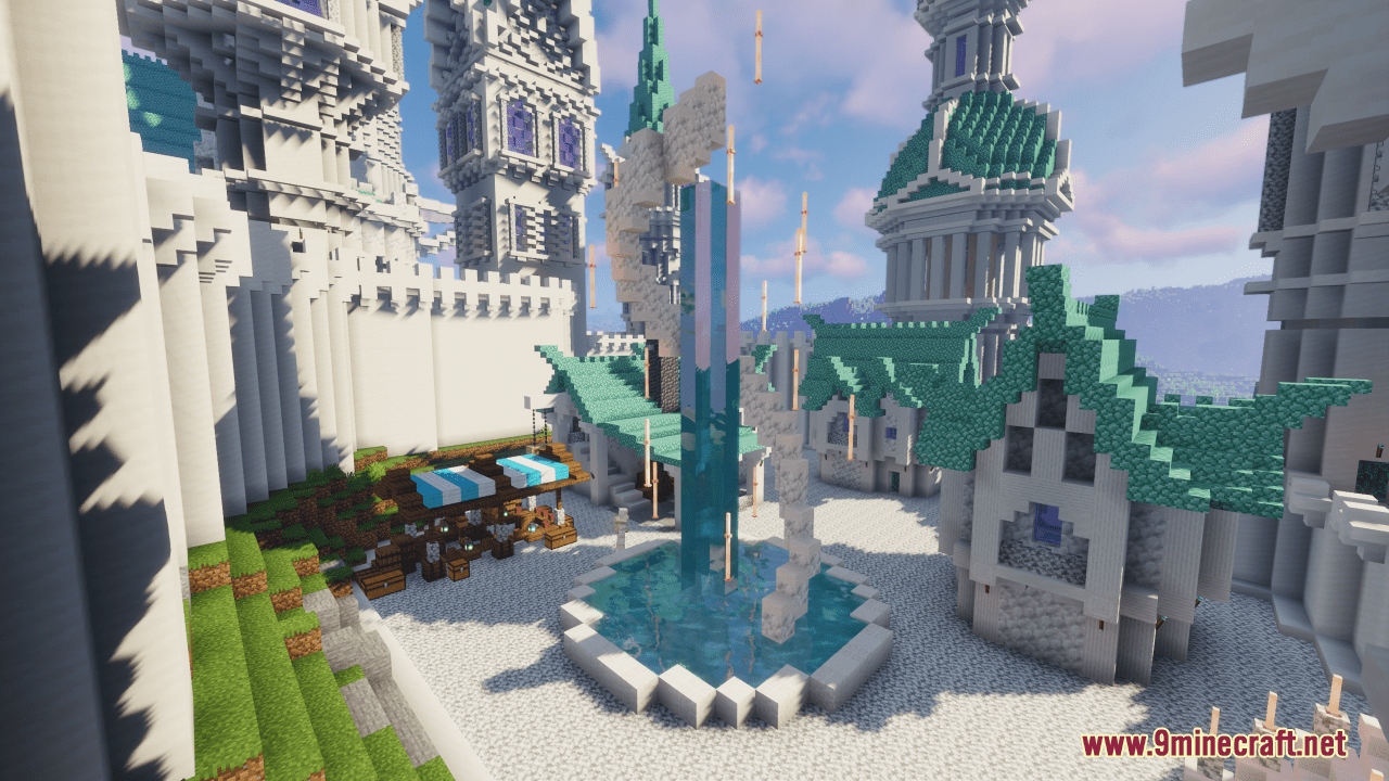 High Elven Castle Map - 1Minecraft