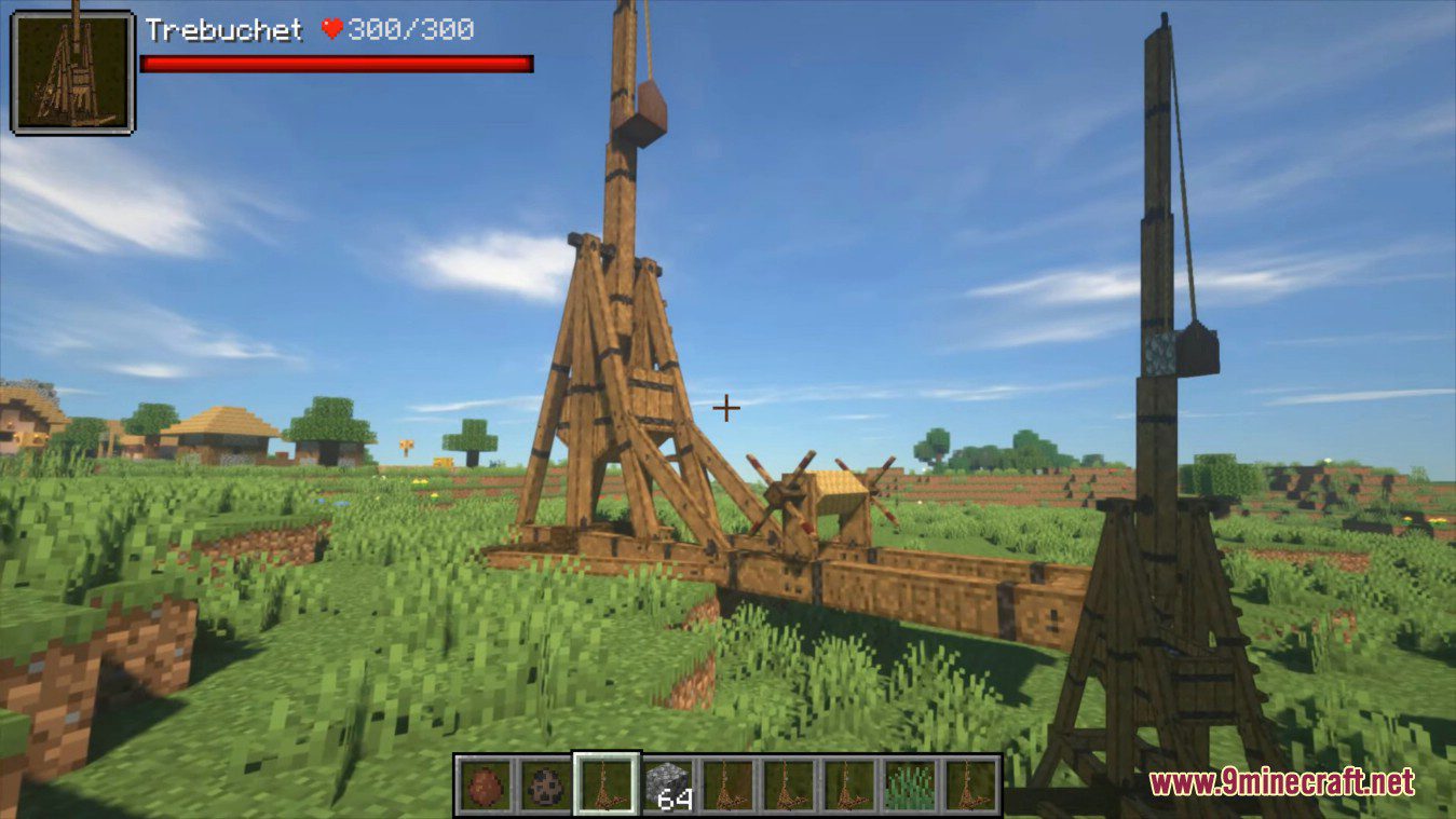 Medieval Siege Machines Mod - 1Minecraft