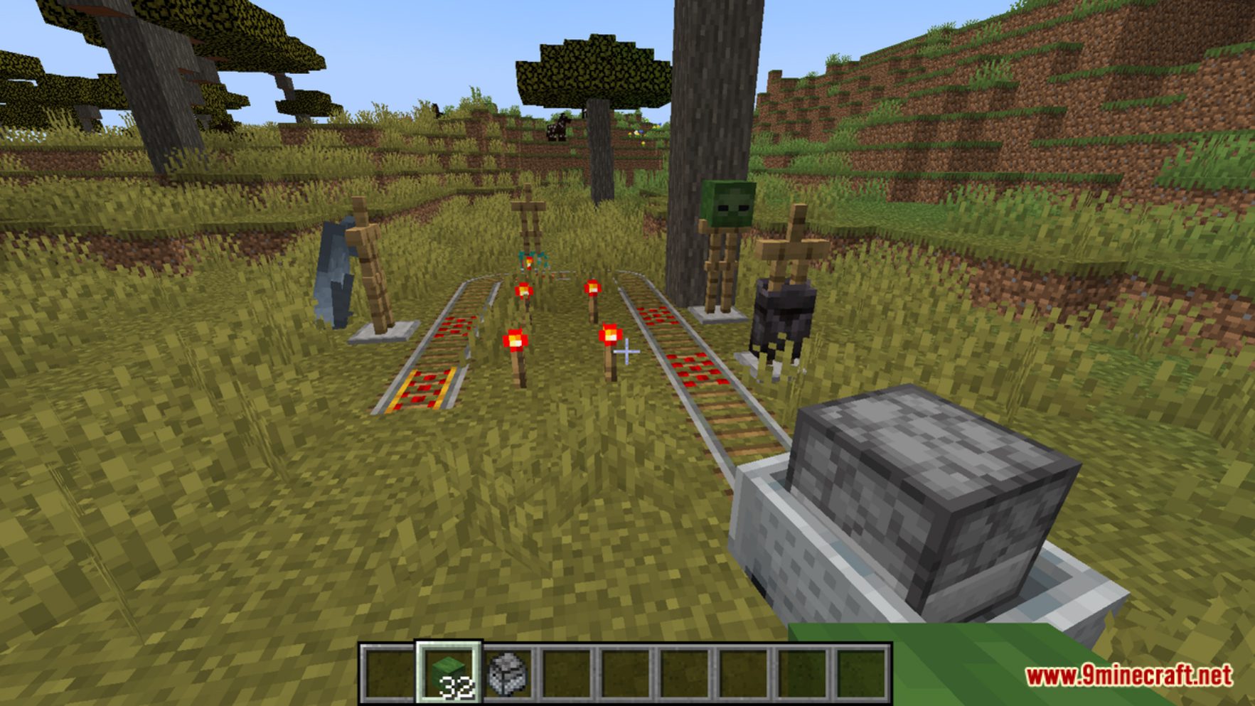 Minecart With Dispenser Data Pack - 1Minecraft