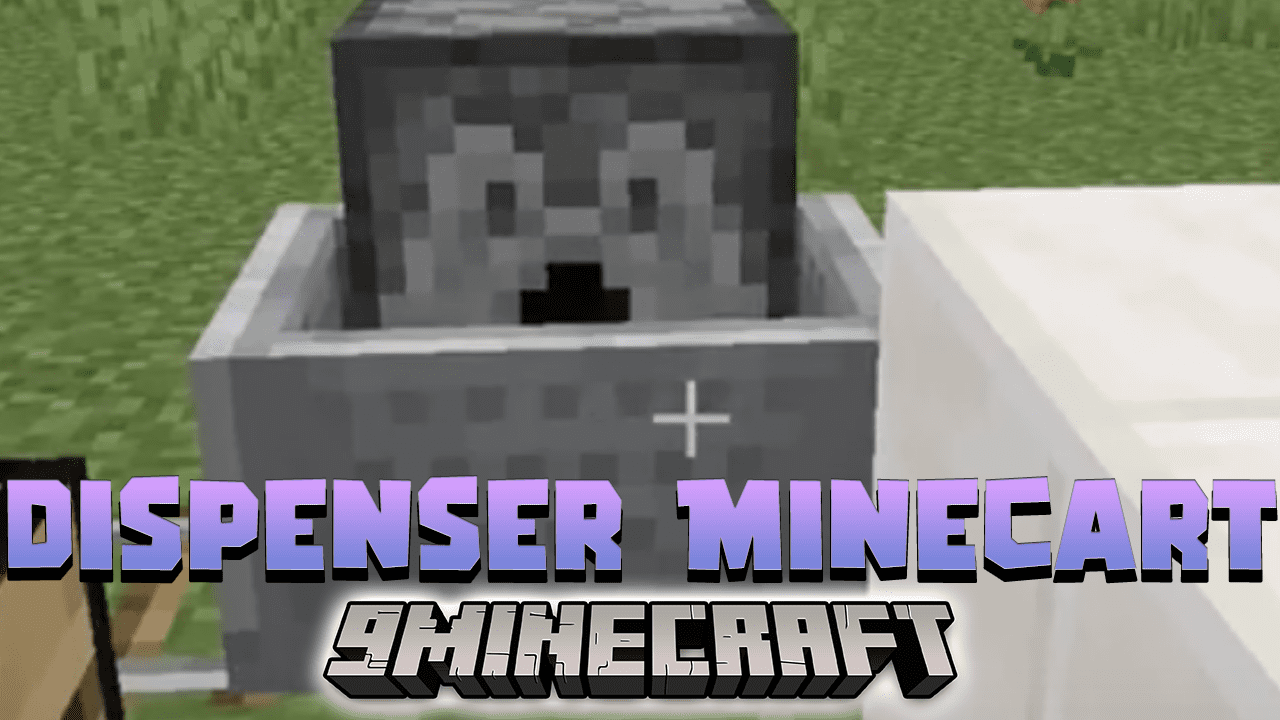Minecart With Dispenser Data Pack - 1Minecraft
