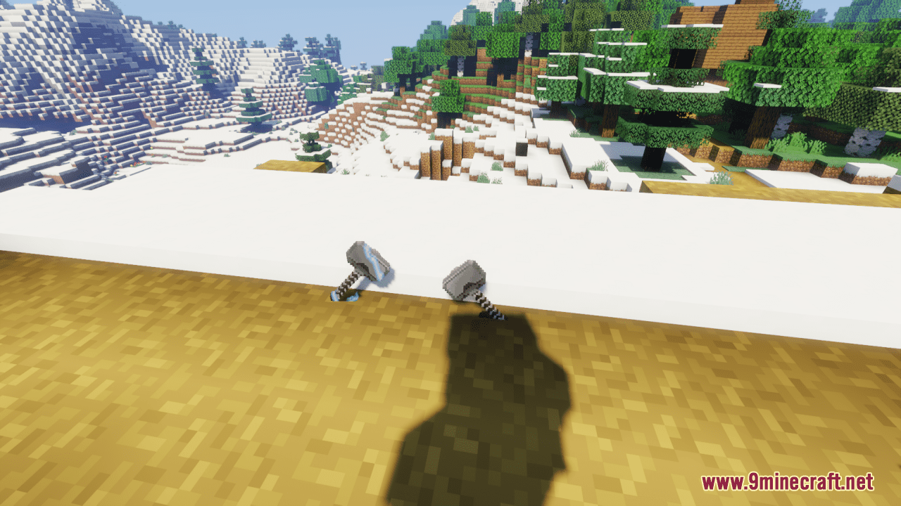 Mjolnir Trident Resource Pack - 1Minecraft