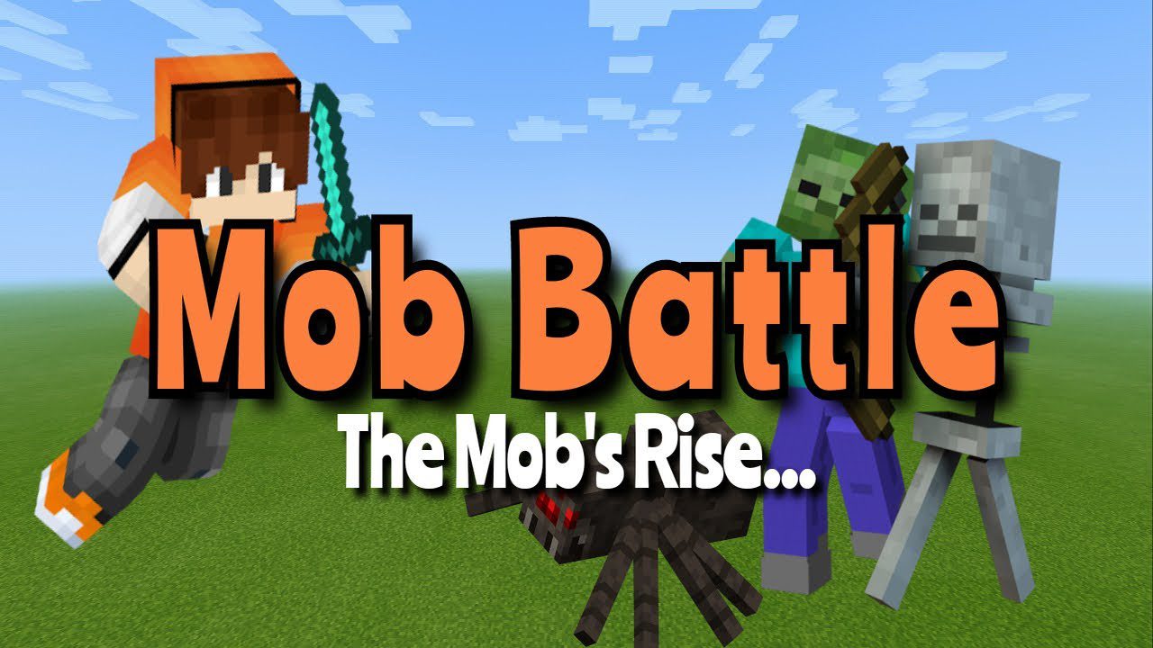 Mob Battle Map Mcpe - 1Minecraft