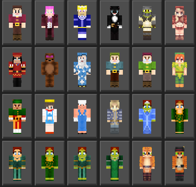 Shrek Skin Pack Mcpe 1minecraft