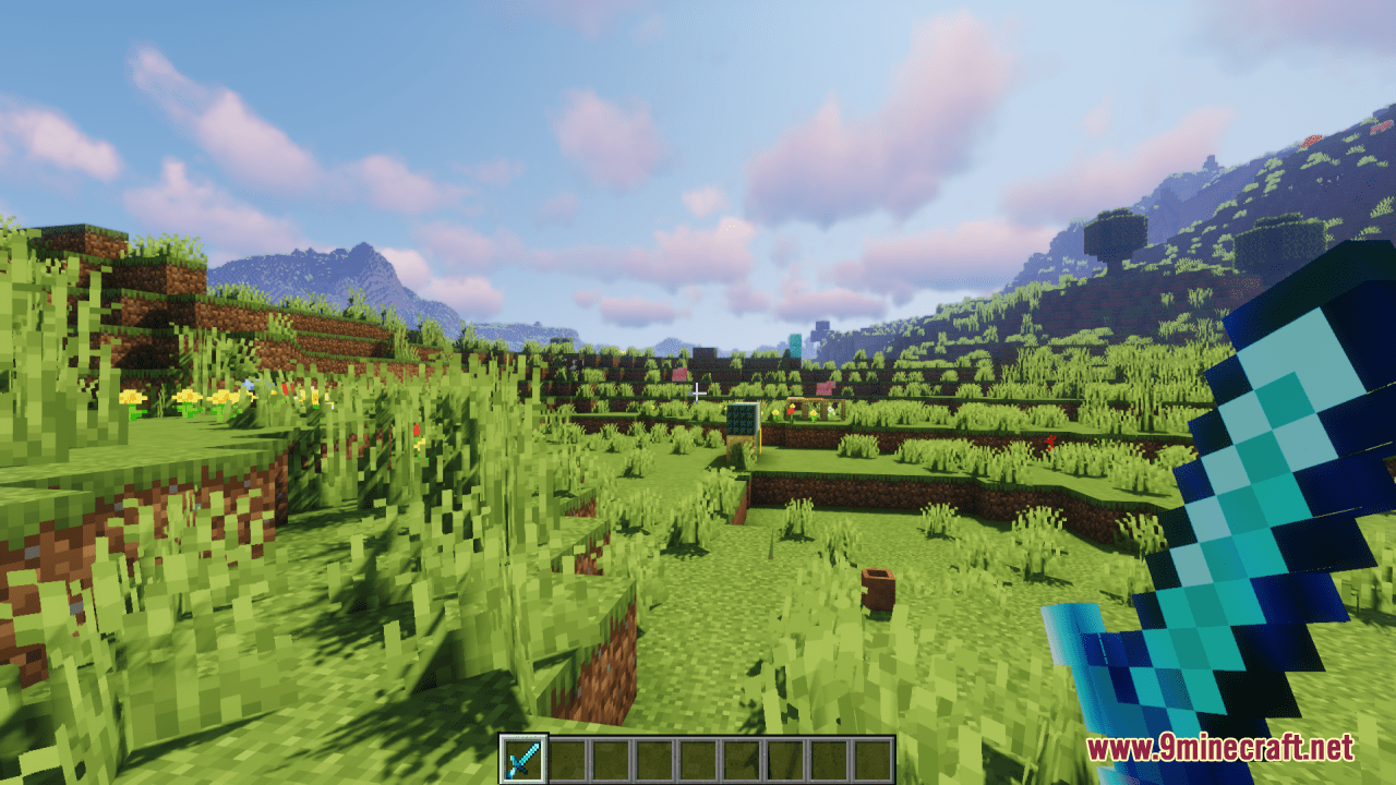 Spryzeens Blue Fire Glint Resource Pack - 1Minecraft