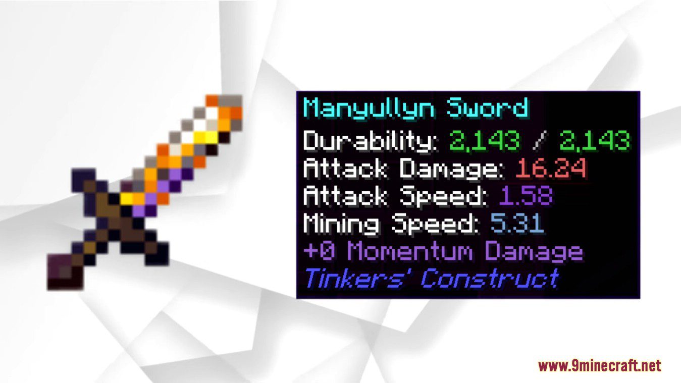 Tinkers Rapier Mod - 1Minecraft