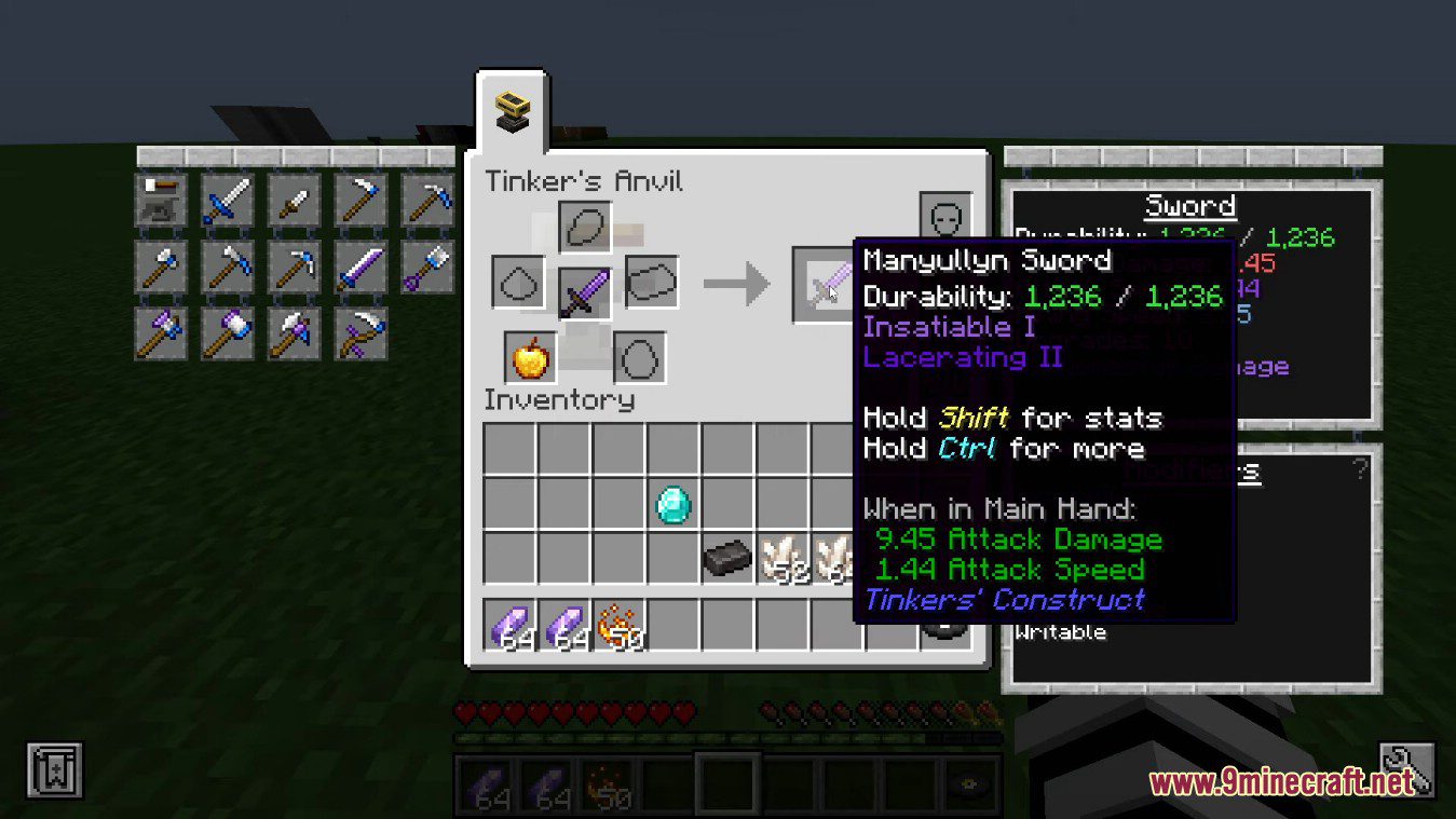 Tinkers Rapier Mod - 1Minecraft