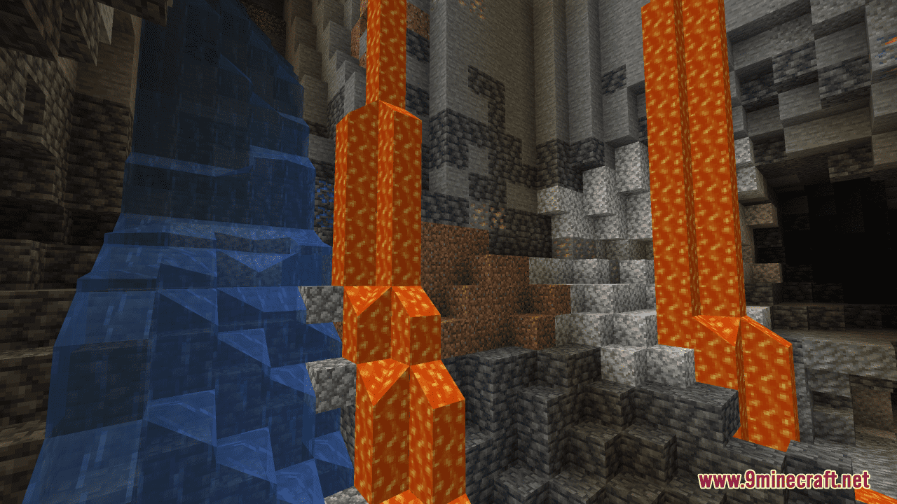 Cave Survival Map - 1Minecraft