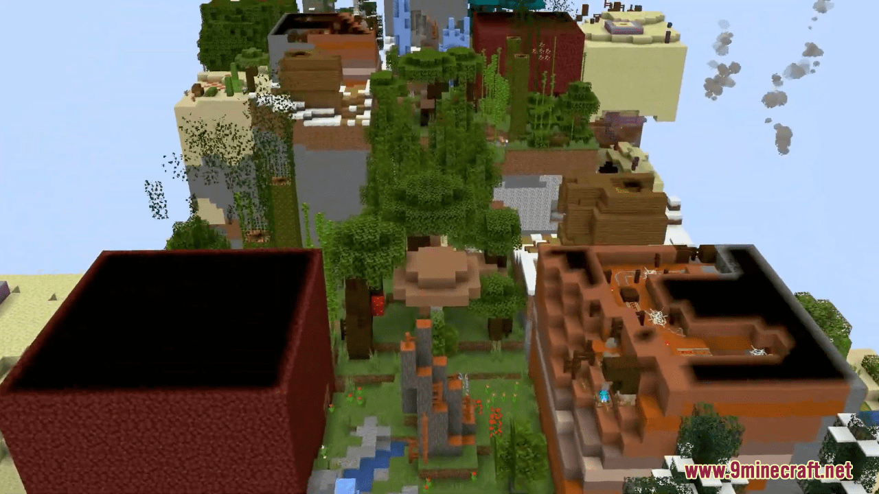 Chunk Fight Map - 1Minecraft