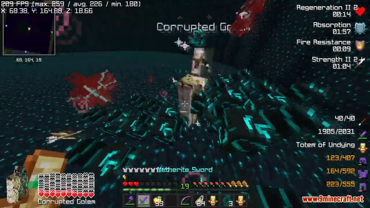 Corrupted Golem Data Pack - 1Minecraft