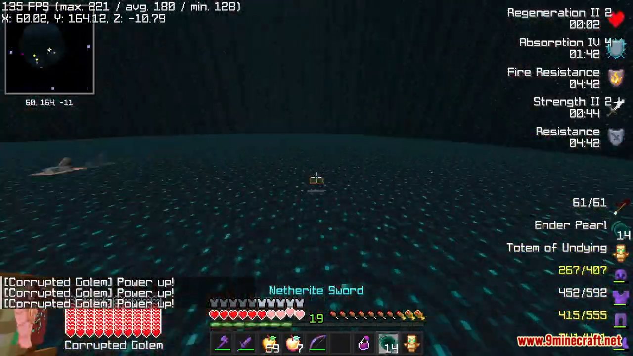 Corrupted Golem Data Pack - 1Minecraft