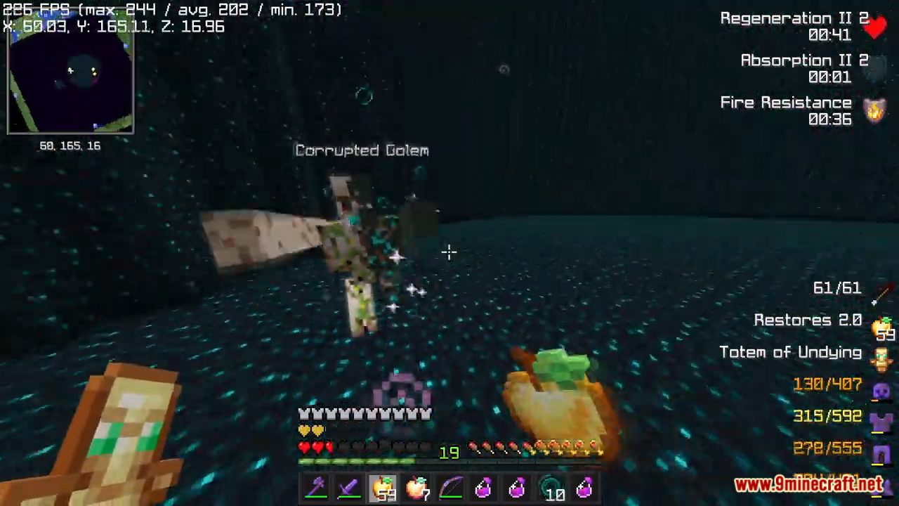 Corrupted Golem Data Pack - 1Minecraft