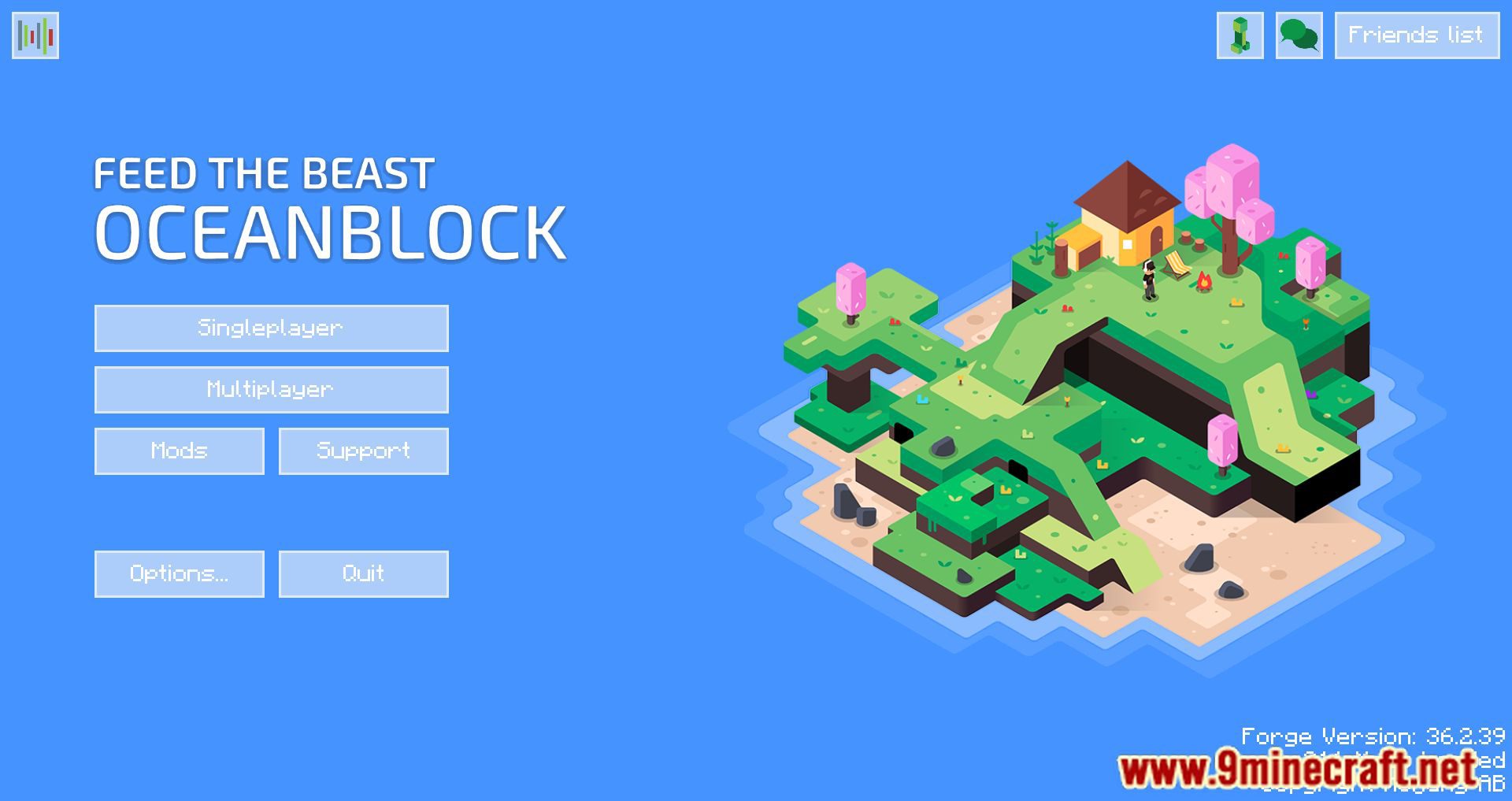 Ftb Oceanblock Modpack - 1Minecraft