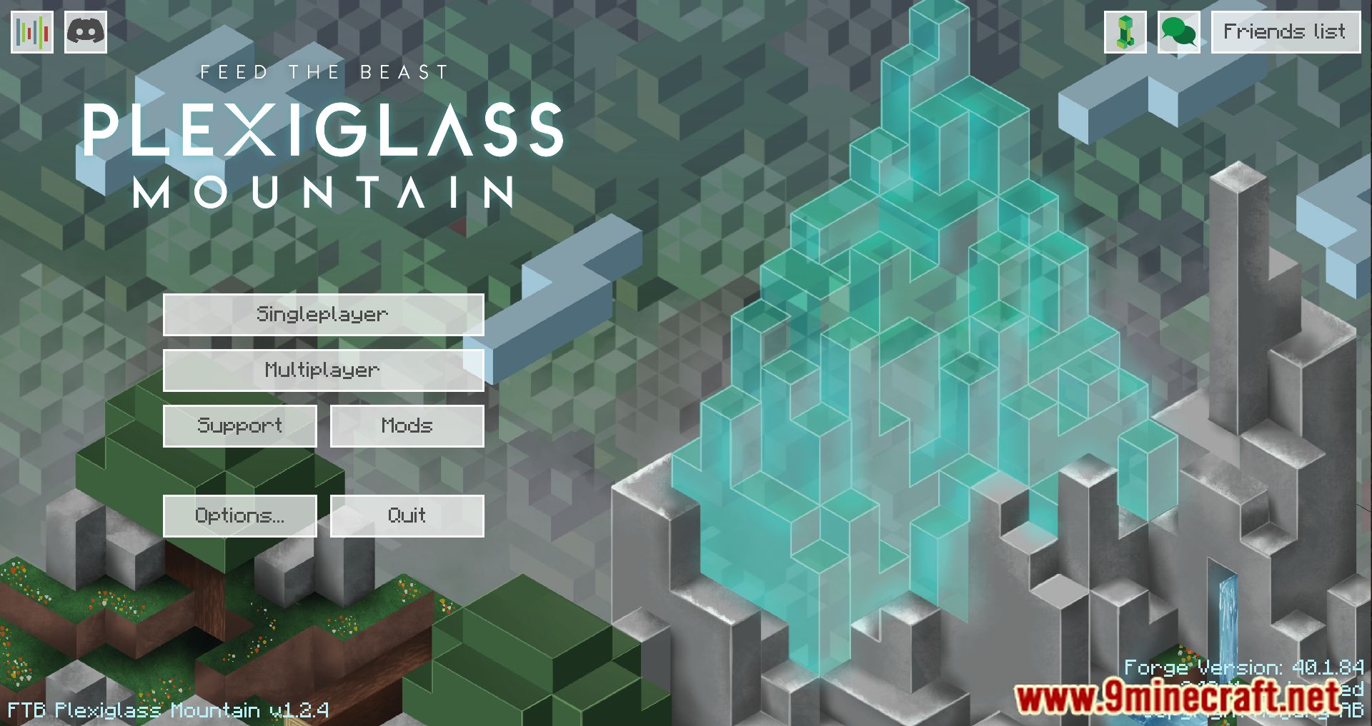 Ftb Plexiglass Mountain Modpack - 1Minecraft