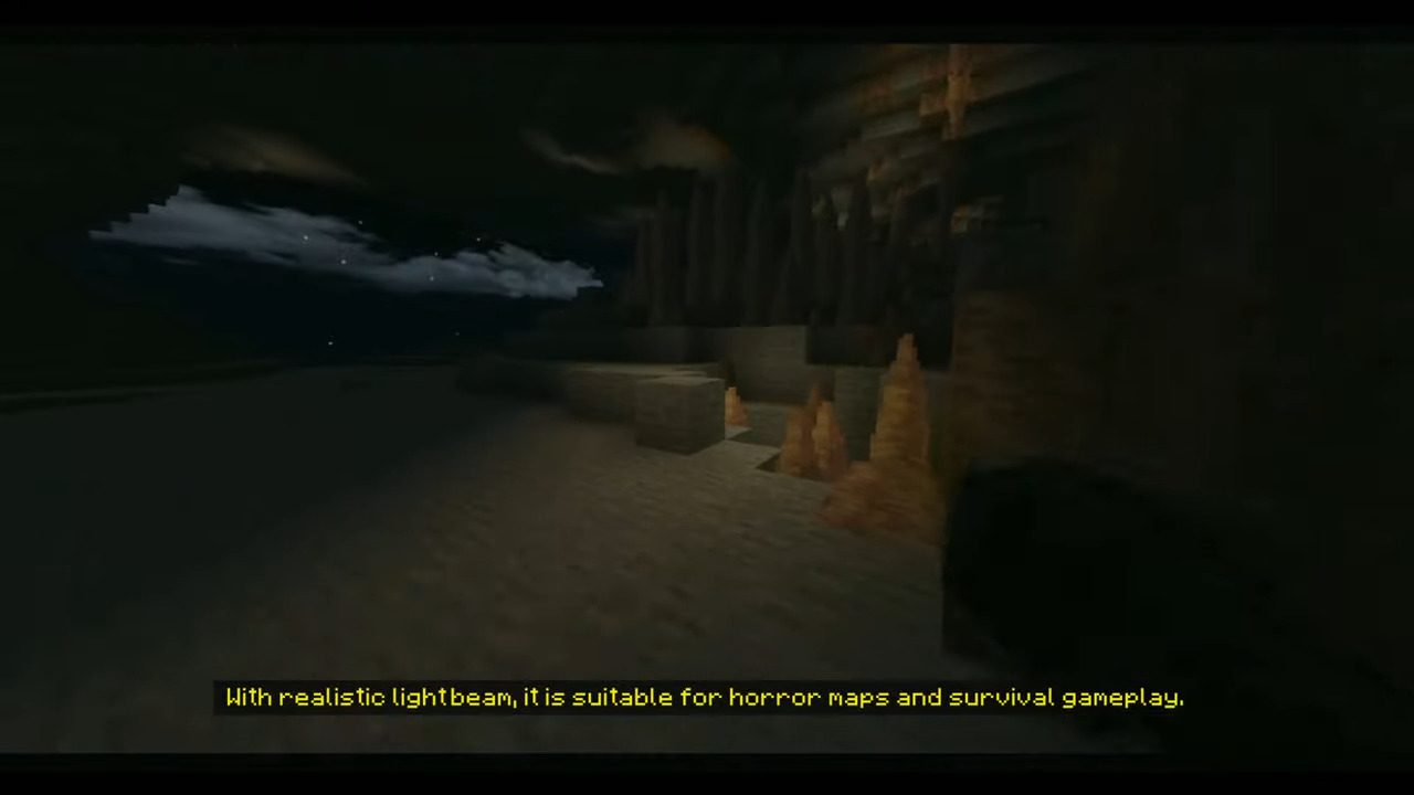 Flashlight Addon Mcpe - 1Minecraft