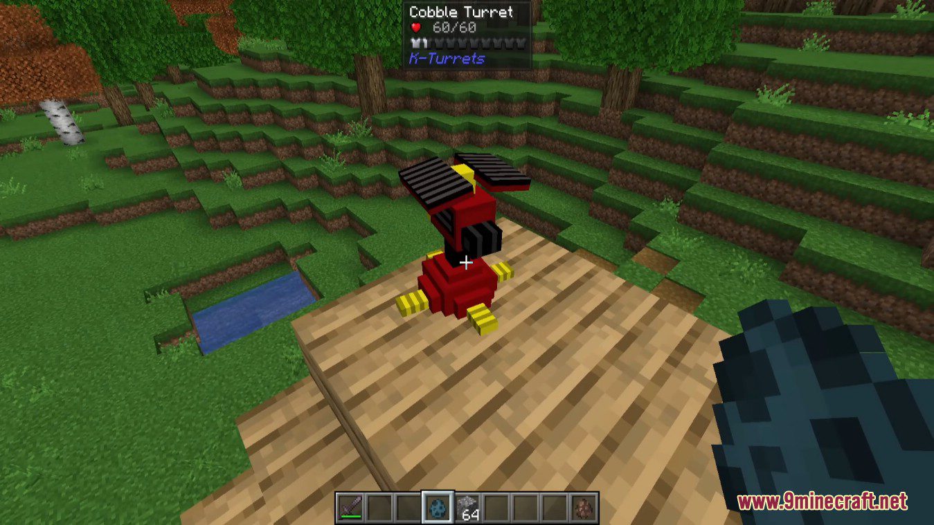 K Turrets Mod - 1Minecraft