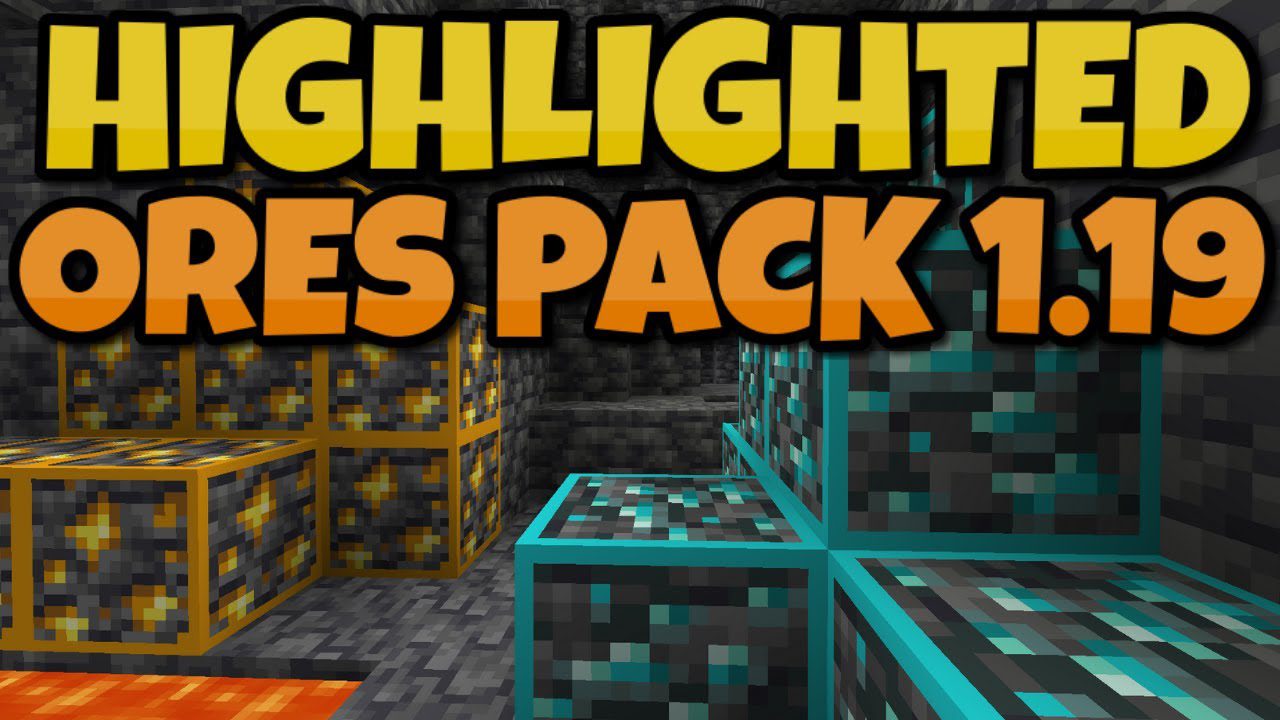 Ore Highlighter Texture Pack Mcpe - 1Minecraft