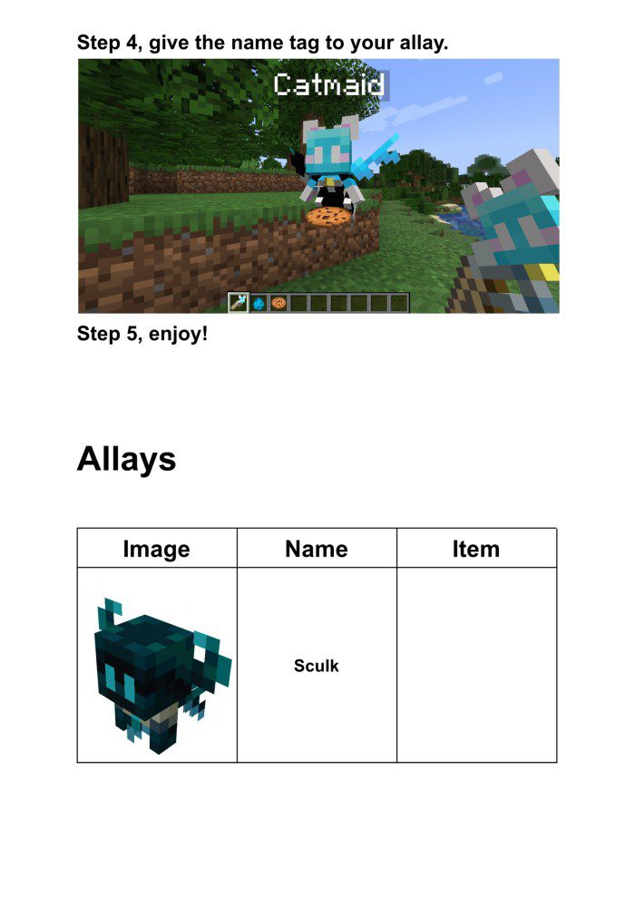 Pack O Allay Texture Pack Mcpe - 1Minecraft