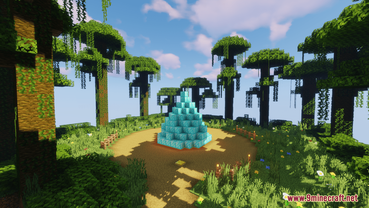 Parkour Square Map - 1Minecraft