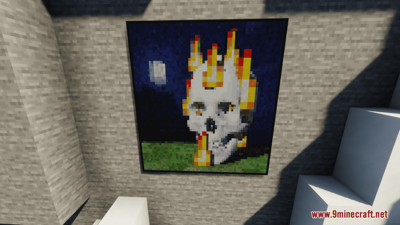 Spinning Skull Resource Pack - 1Minecraft