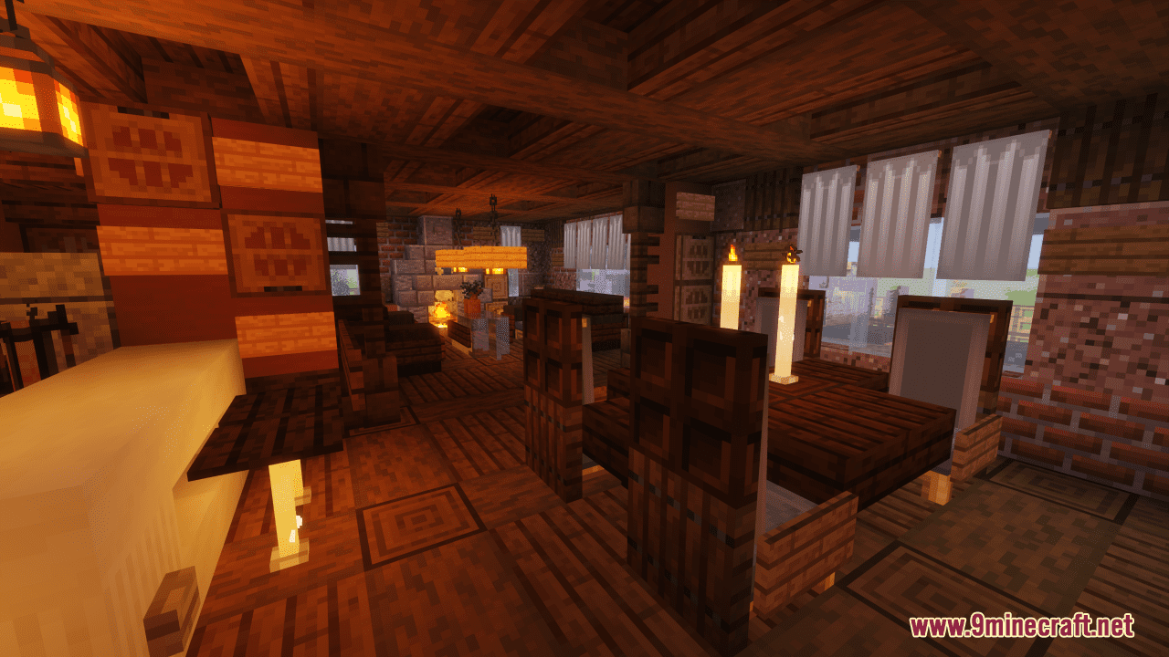 Suburban House Map - 1Minecraft