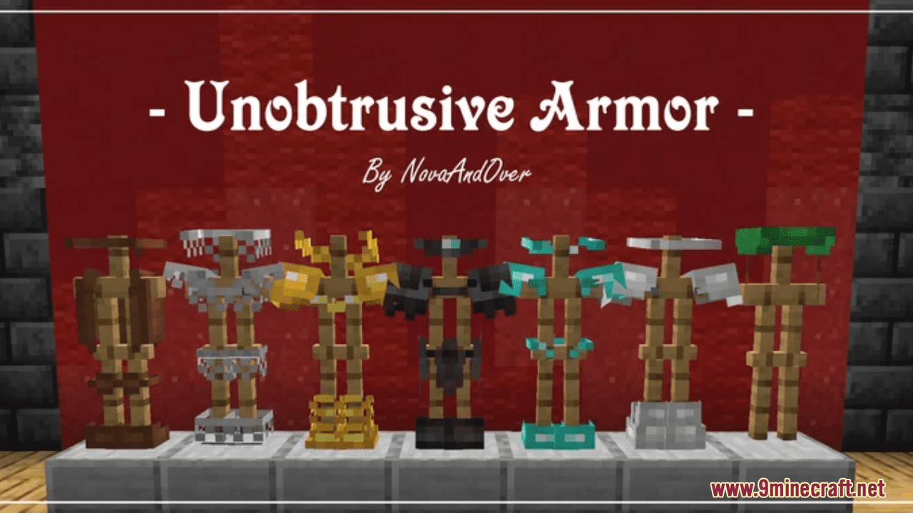 Unobtrusive Armor Resource Pack - 1Minecraft