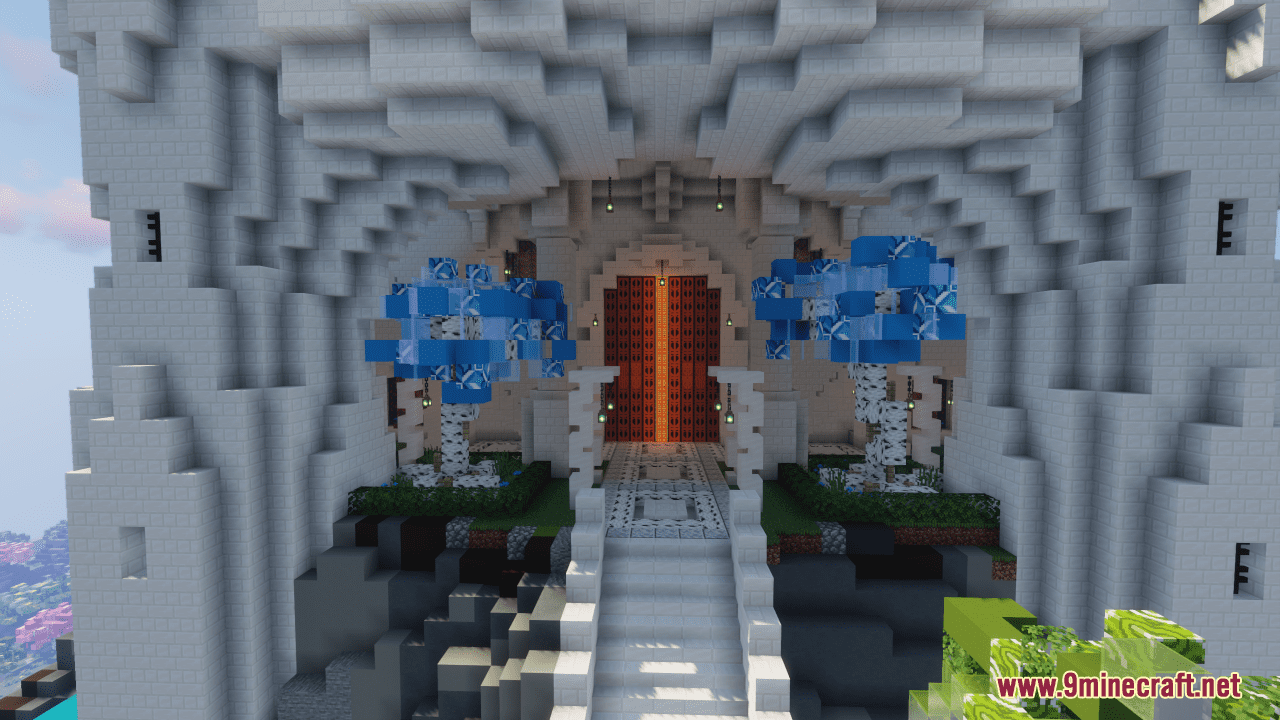 Winter Castle Map - 1Minecraft