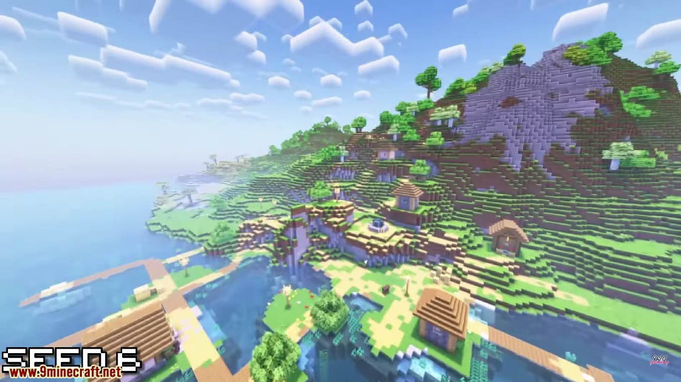 Top 10 Insane Village Seeds For Minecraf Java Bedrock Edition - 1Minecraft