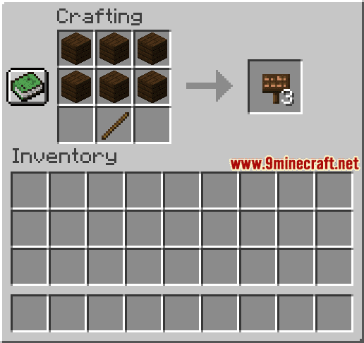 Dark Oak Sign Wiki Guide - 1Minecraft