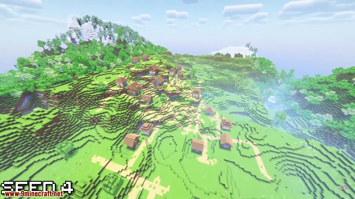 Top 10 Insane Village Seeds For Minecraf Java Bedrock Edition - 1Minecraft