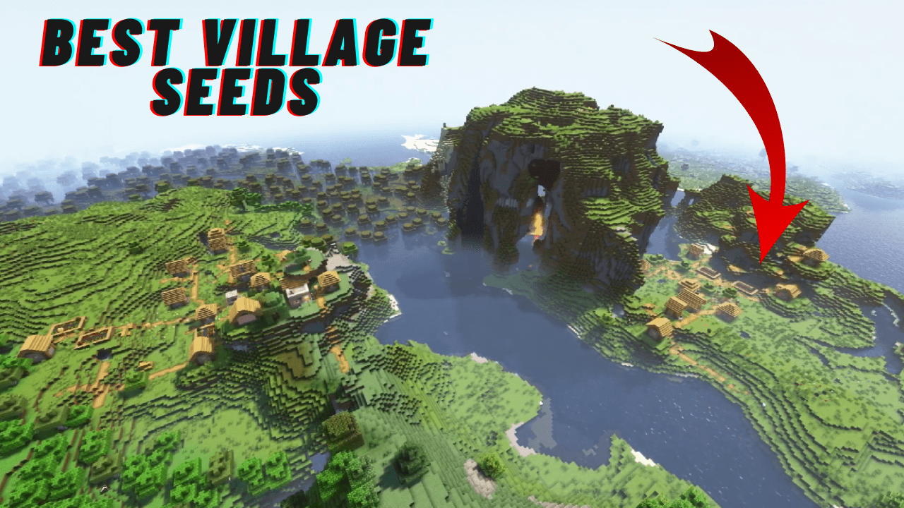 5 Best Village Seeds For Minecraft Java Bedrock Edition - 1Minecraft