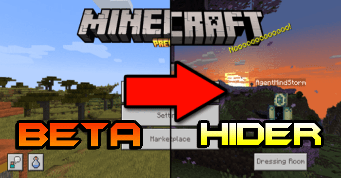 Beta Hider Resource Pack Mcpe - 1Minecraft