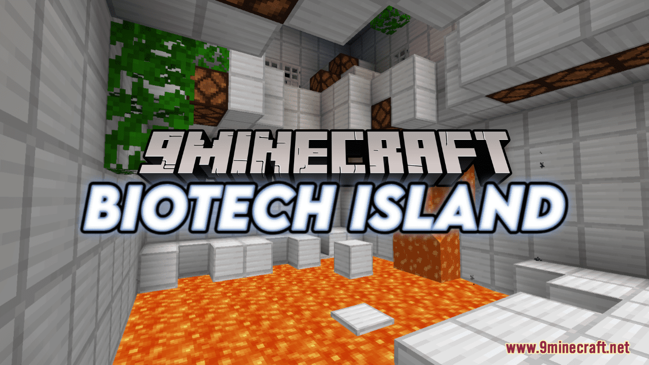 Biotech Island Map - 1Minecraft