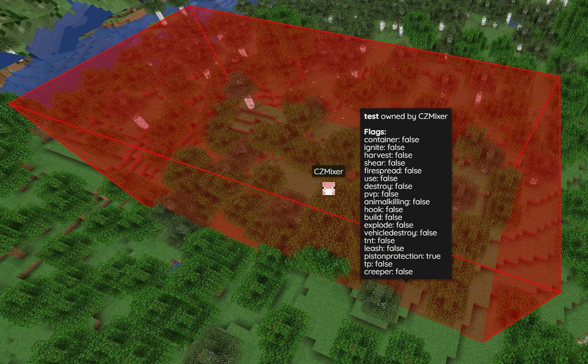 Bluemap Residence Plugin - 1Minecraft