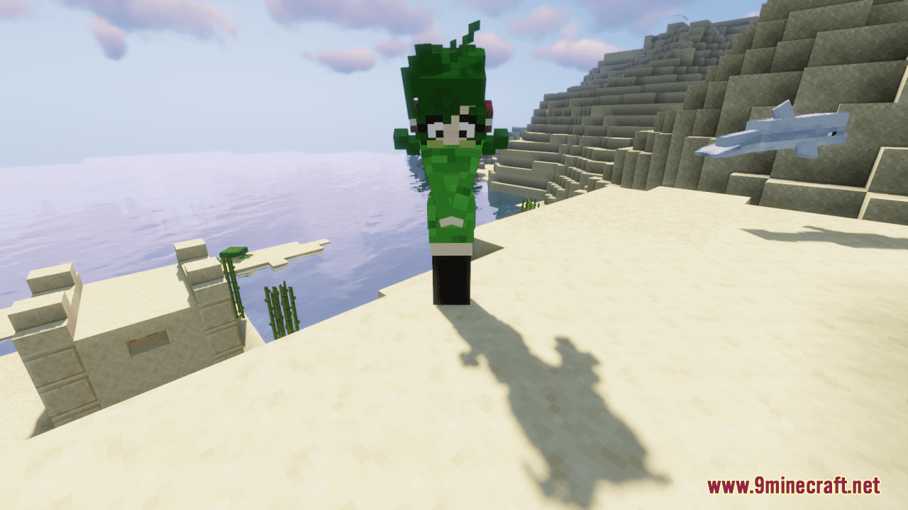 Creeper Girl Resource Pack - 1Minecraft