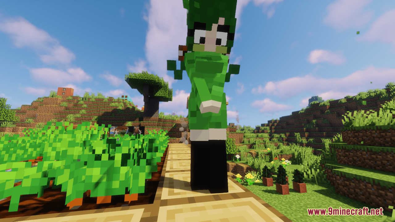 Creeper Girl Resource Pack - 1Minecraft