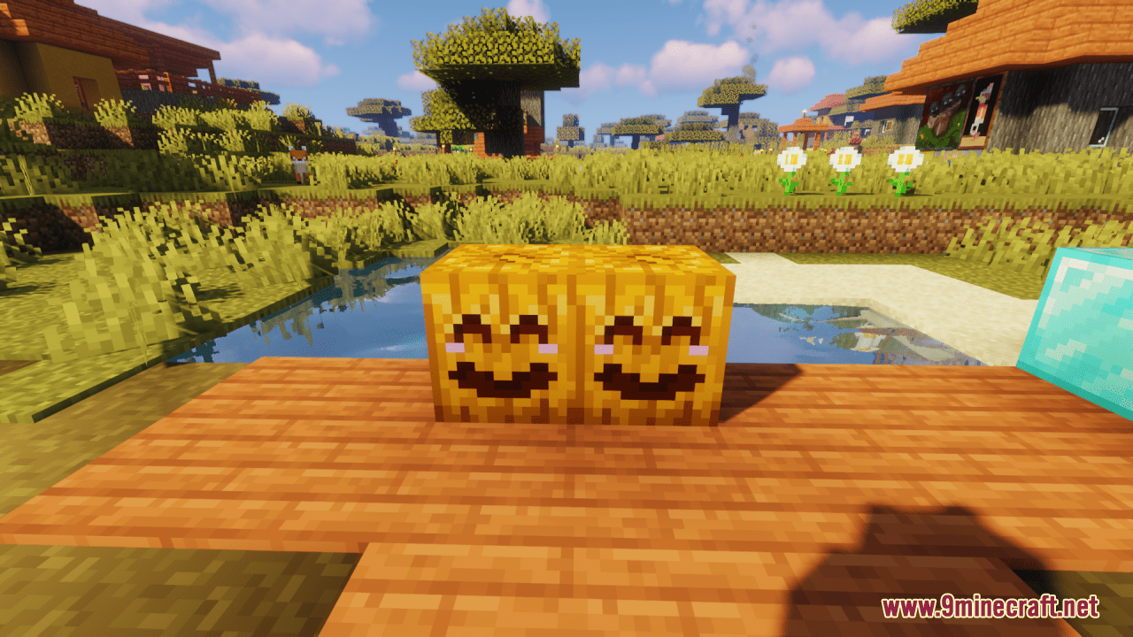 Cute Pumpkins Resource Pack - 1Minecraft