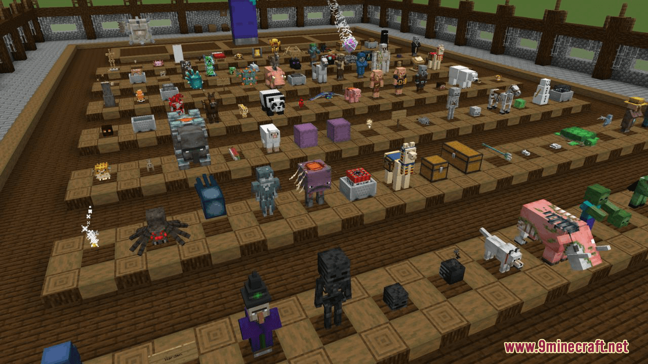 Entity Tester Map 1minecraft