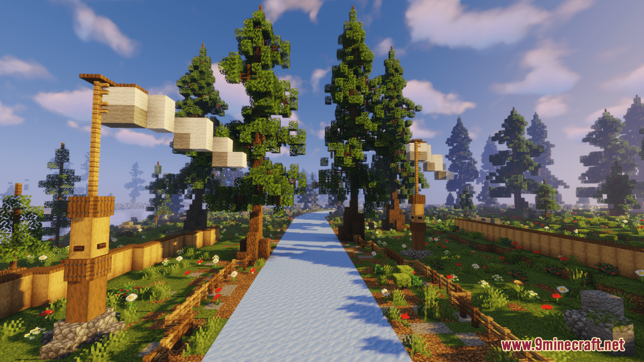 Loop Lake Map - 1Minecraft