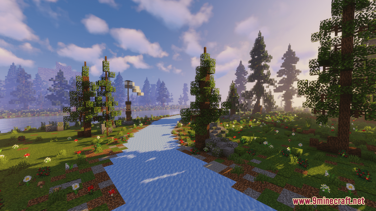 Loop Lake Map - 1Minecraft