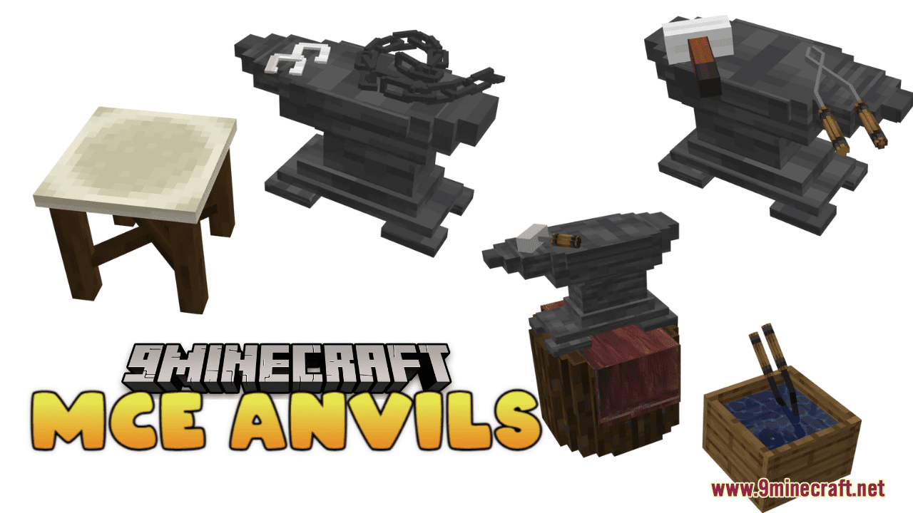 Mce Anvils Resource Pack - 1Minecraft