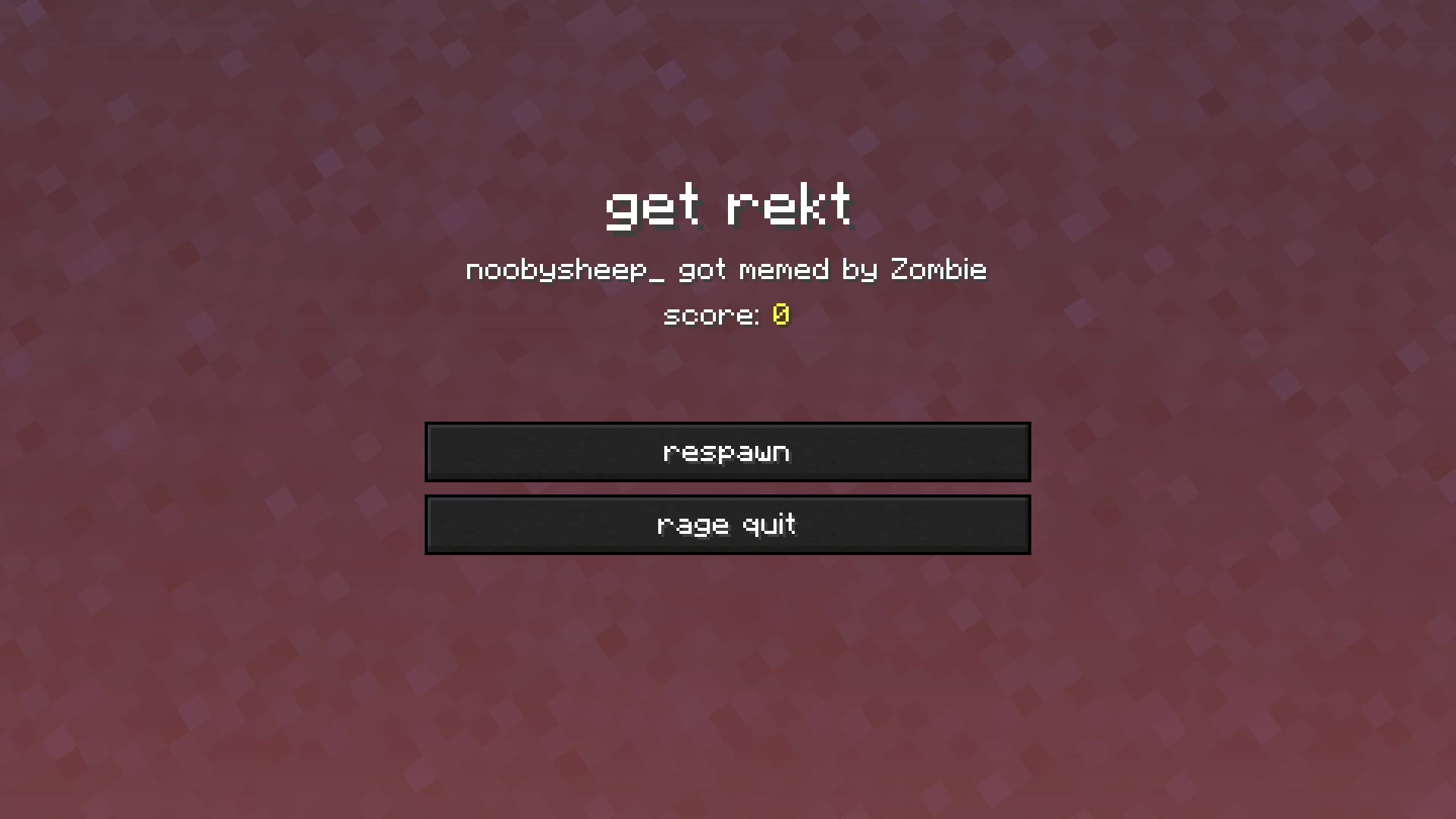 Meme Death Texture Pack Mcpe - 1Minecraft