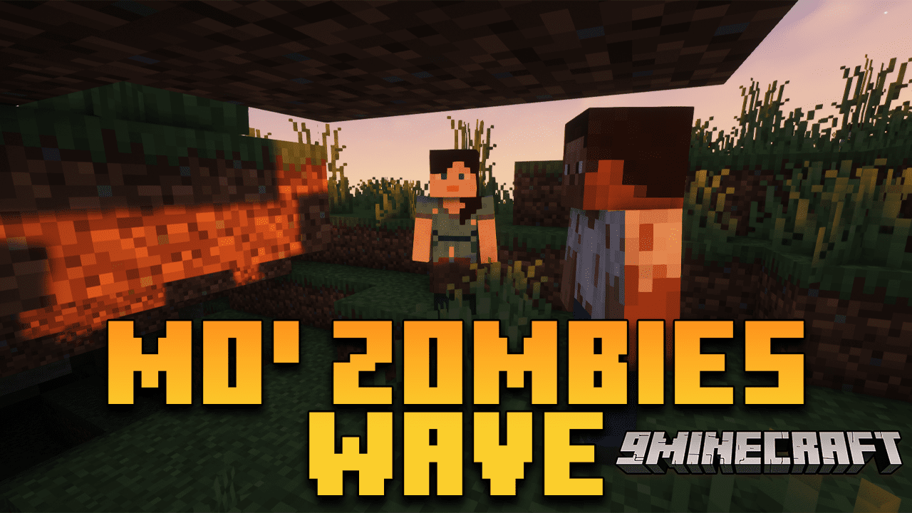 Mo Zombies Wave Mod - 1Minecraft
