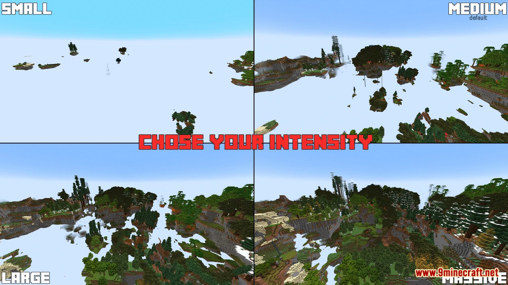 Overworld Islands Data Pack - 1Minecraft