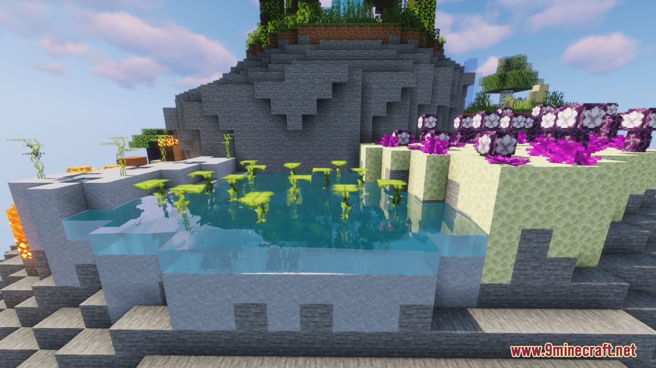 Parkour Egg Map - 1Minecraft